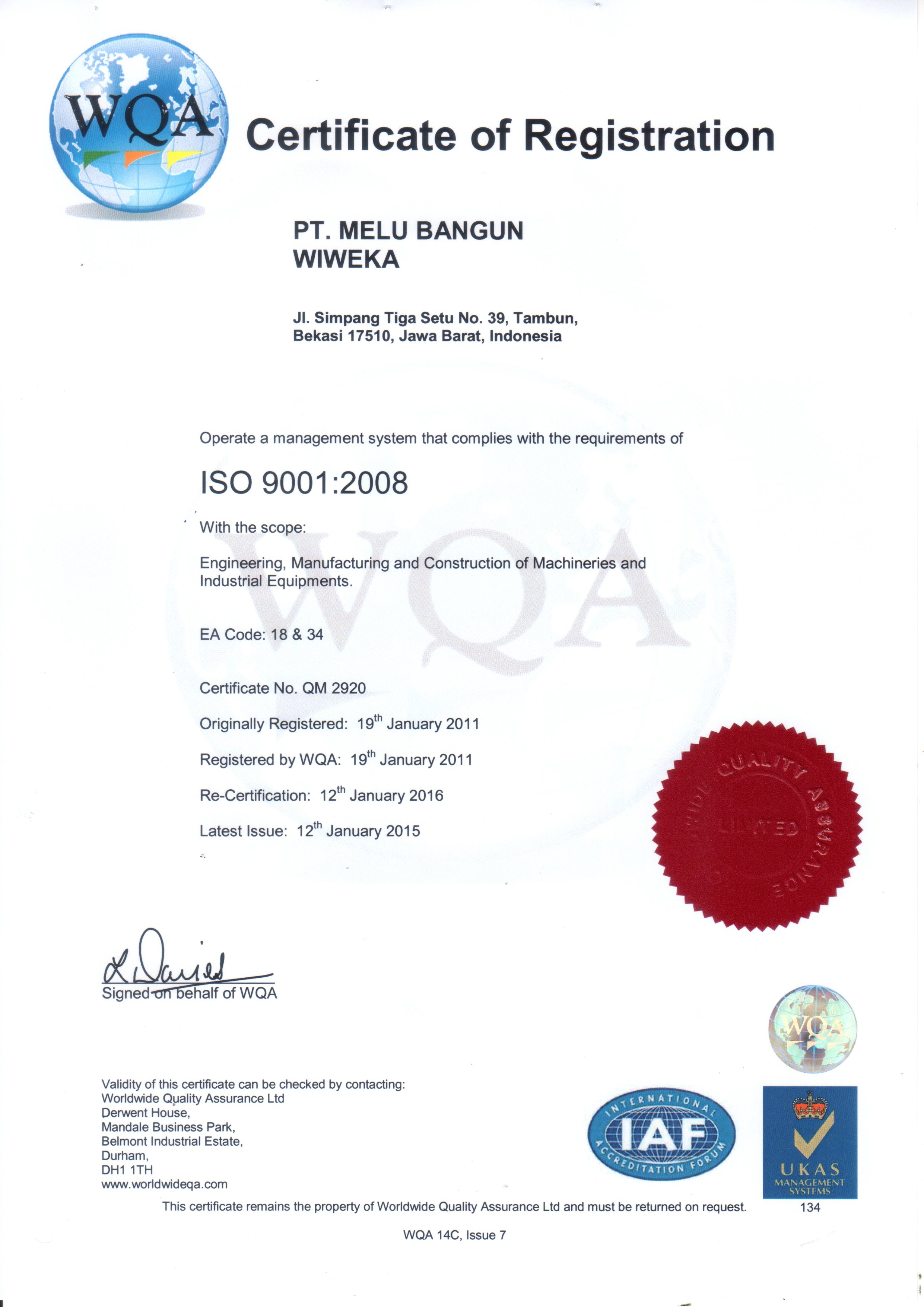 PT. Melu Bangun Wiweka